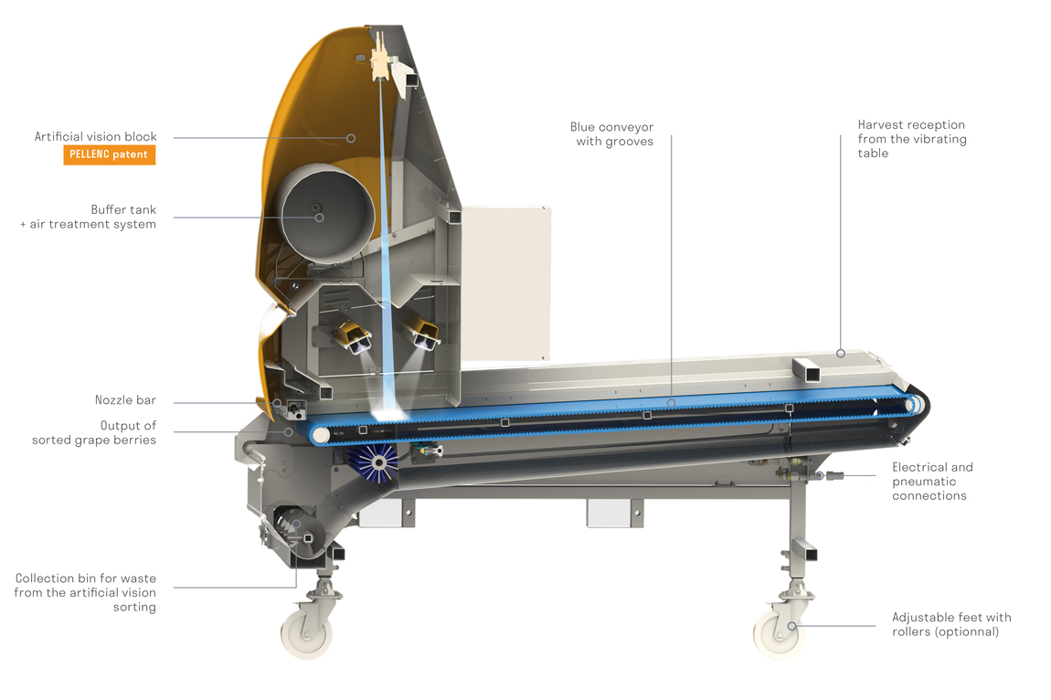Optical Sorting - Vision 2 - Pellenc USA